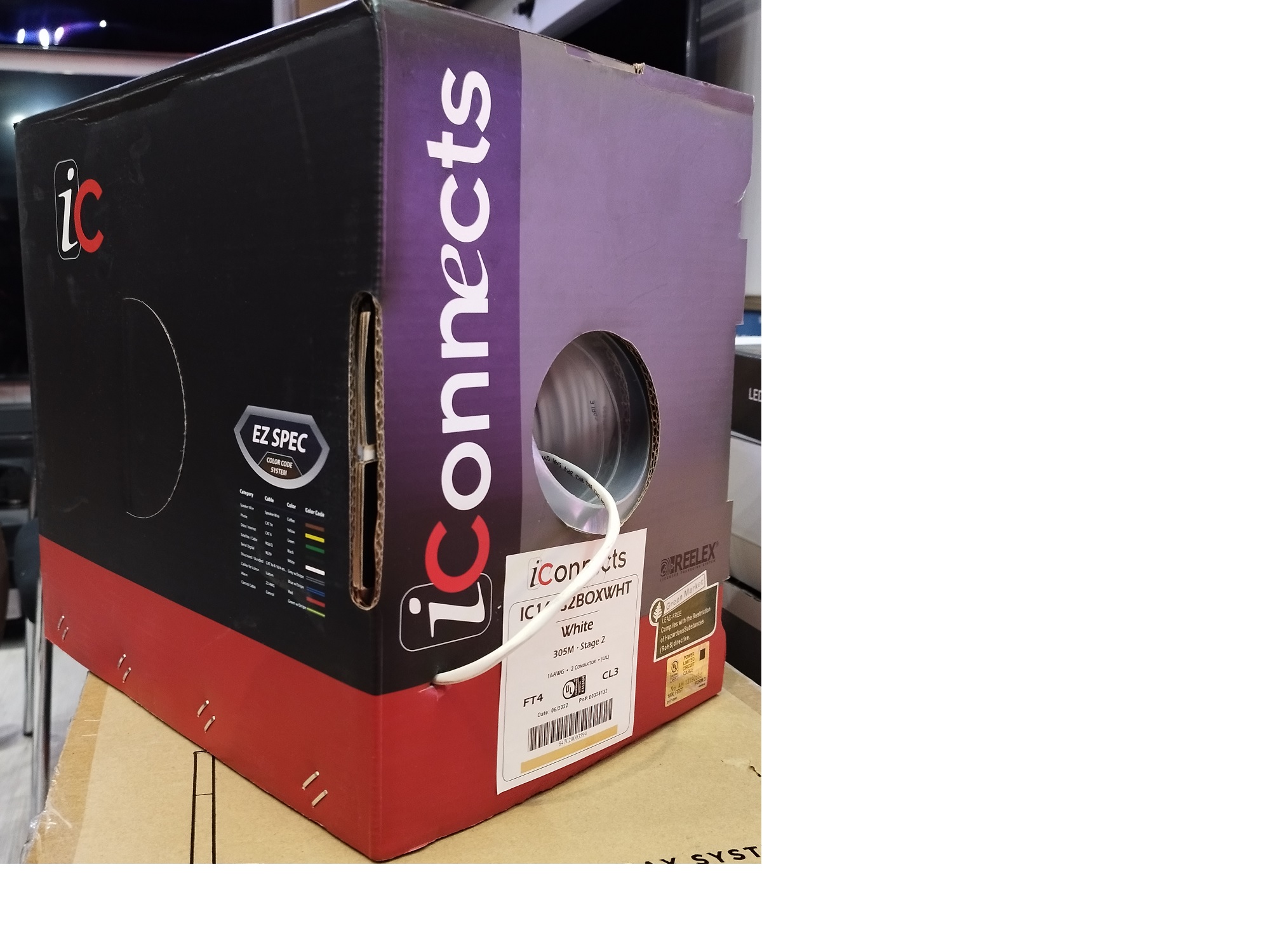 Crossover - חנות סטריאו וקולנוע ביתי | ICONNECT 16\2 ארגז 305 מטר | כבלים | כבל רמקול